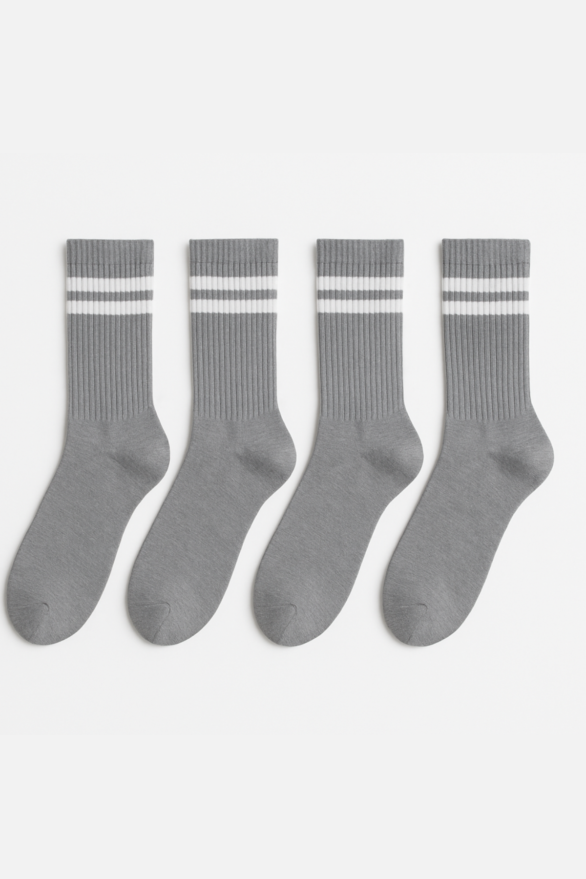 Men's Striped Socket Socks 4-Pack